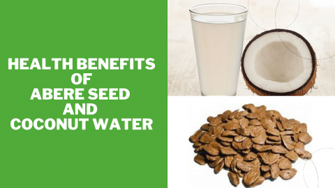 Health Benefits Of Abere Seed And Coconut Water
