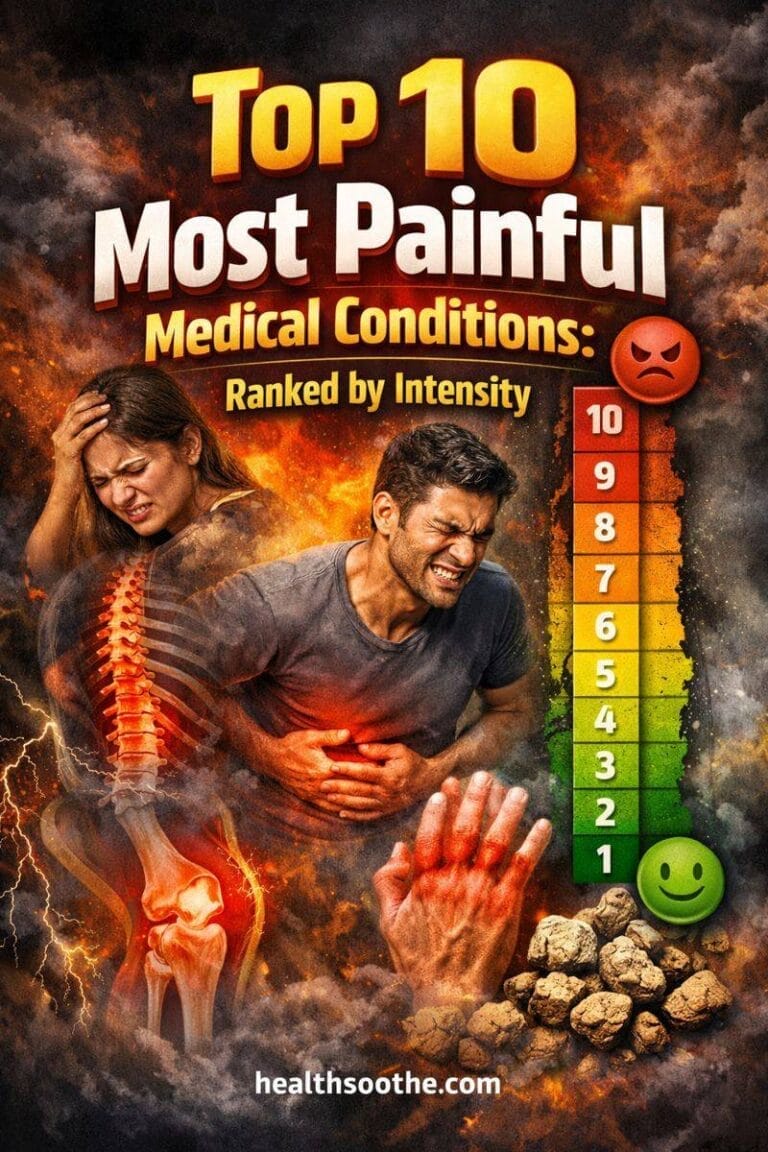 Top 10 Most Painful Medical Conditions: Ranked By Intensity