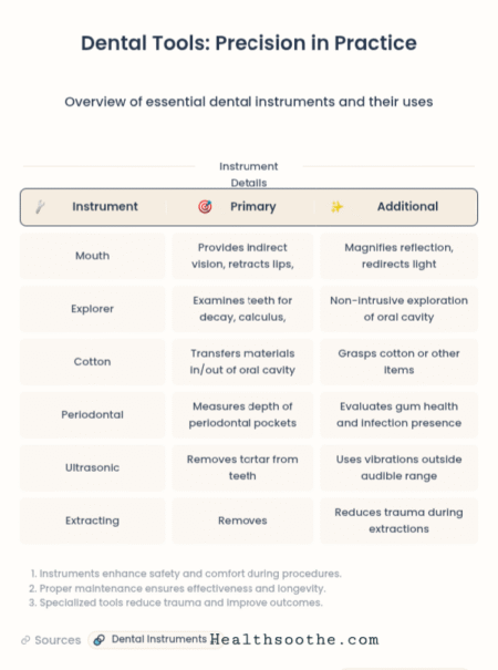 List Of 100 Dental Instruments And Their Uses